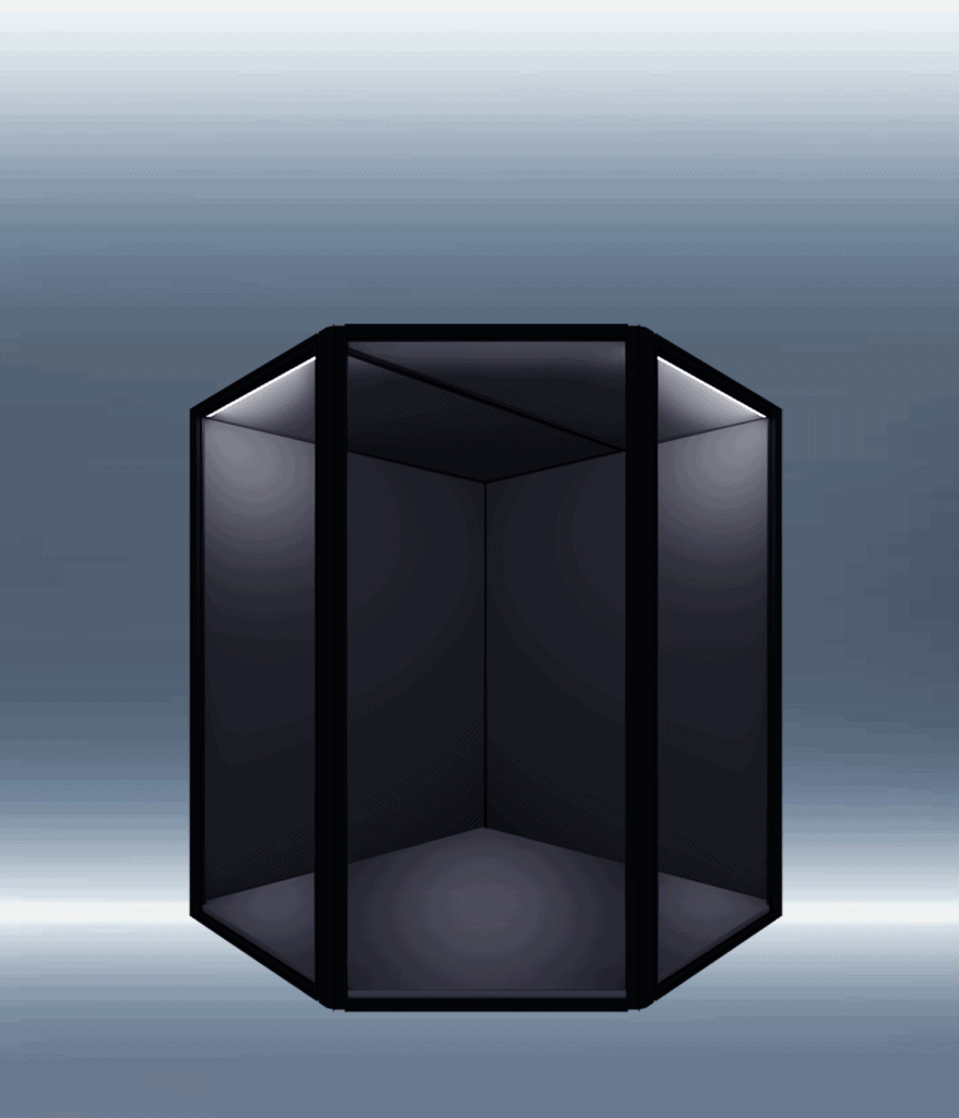 DF Series Corner Adjustable Full Shelf